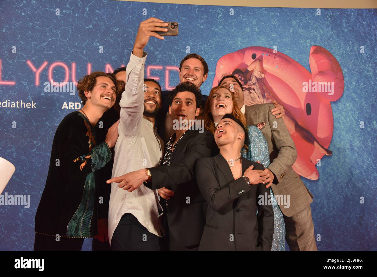 Köln, Deutschland. 20. April 2022. Schauspieler Ludwig Brix, Tom Keune ...