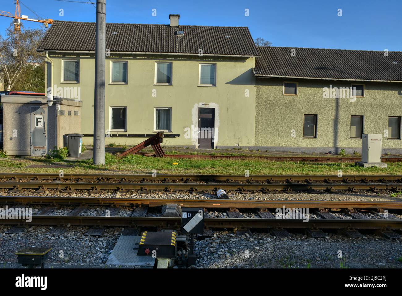 Linz, Mühlkreisbahn, Urfahr, Bahnhof, Bahnsteig, Gleis, Bahnen ...