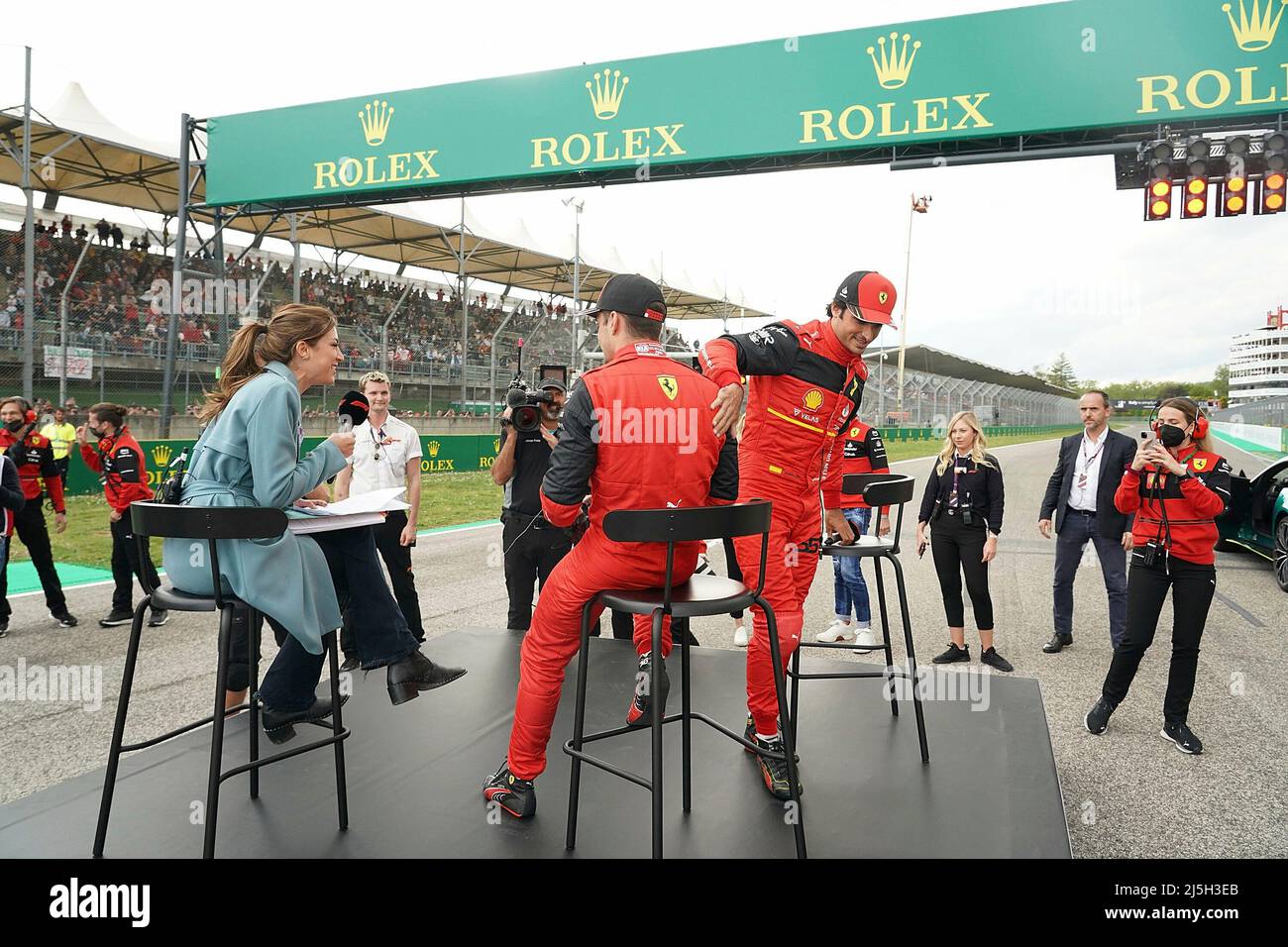 23. April 2022, Autodromo Enzo e Dino Ferrari, Imola, Formel 1 Rolex ...