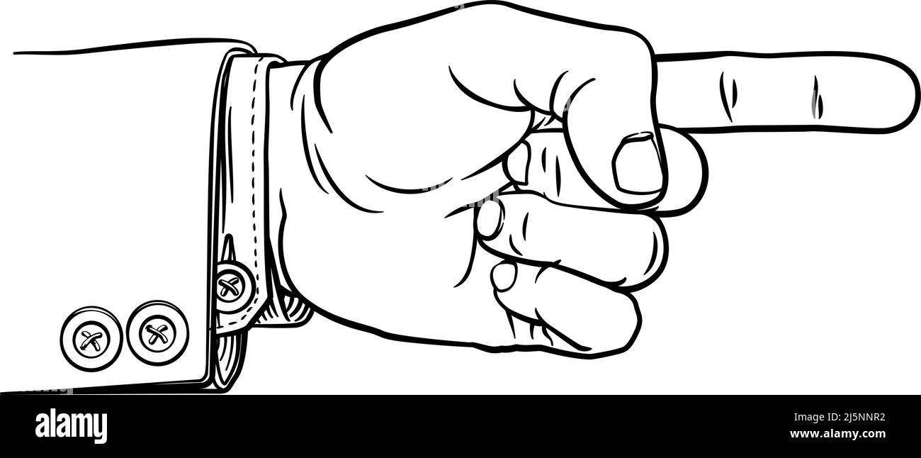 Zeigefinger cartoon -Fotos und -Bildmaterial in hoher Auflösung – Alamy