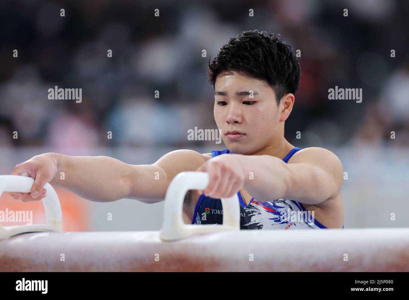Tokio, Japan. 24. April 2022. Shinnosuke Oka Artistic Gymnastics : die 76. All Japan Artistic ...