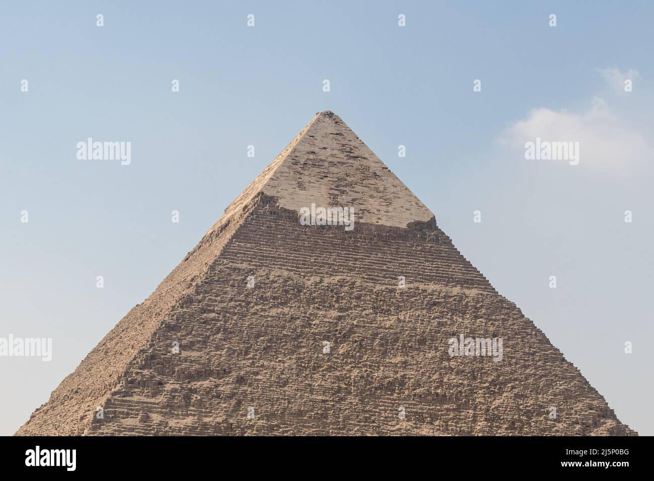 Die Pyramide von Khephren von Chephren ist die zweithöchste der ...