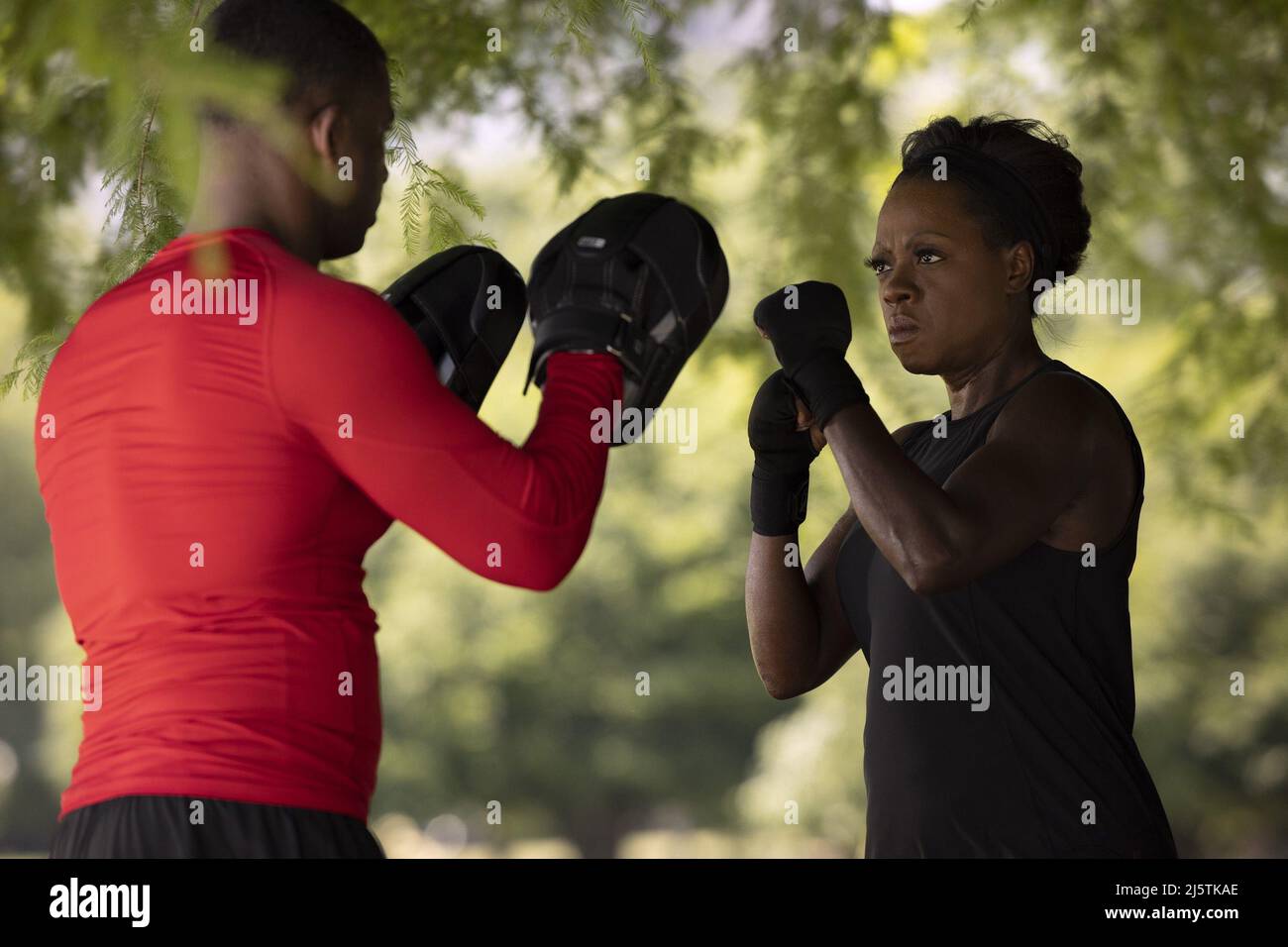 THE FIRST LADY, von links: Maurice P. Kerry, Viola Davis als Michelle ...