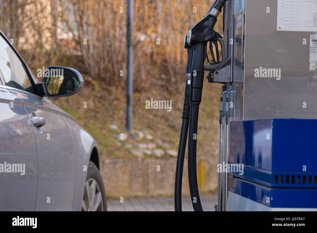 Nahaufnahme der tankstelle -Fotos und -Bildmaterial in hoher Auflösung ...