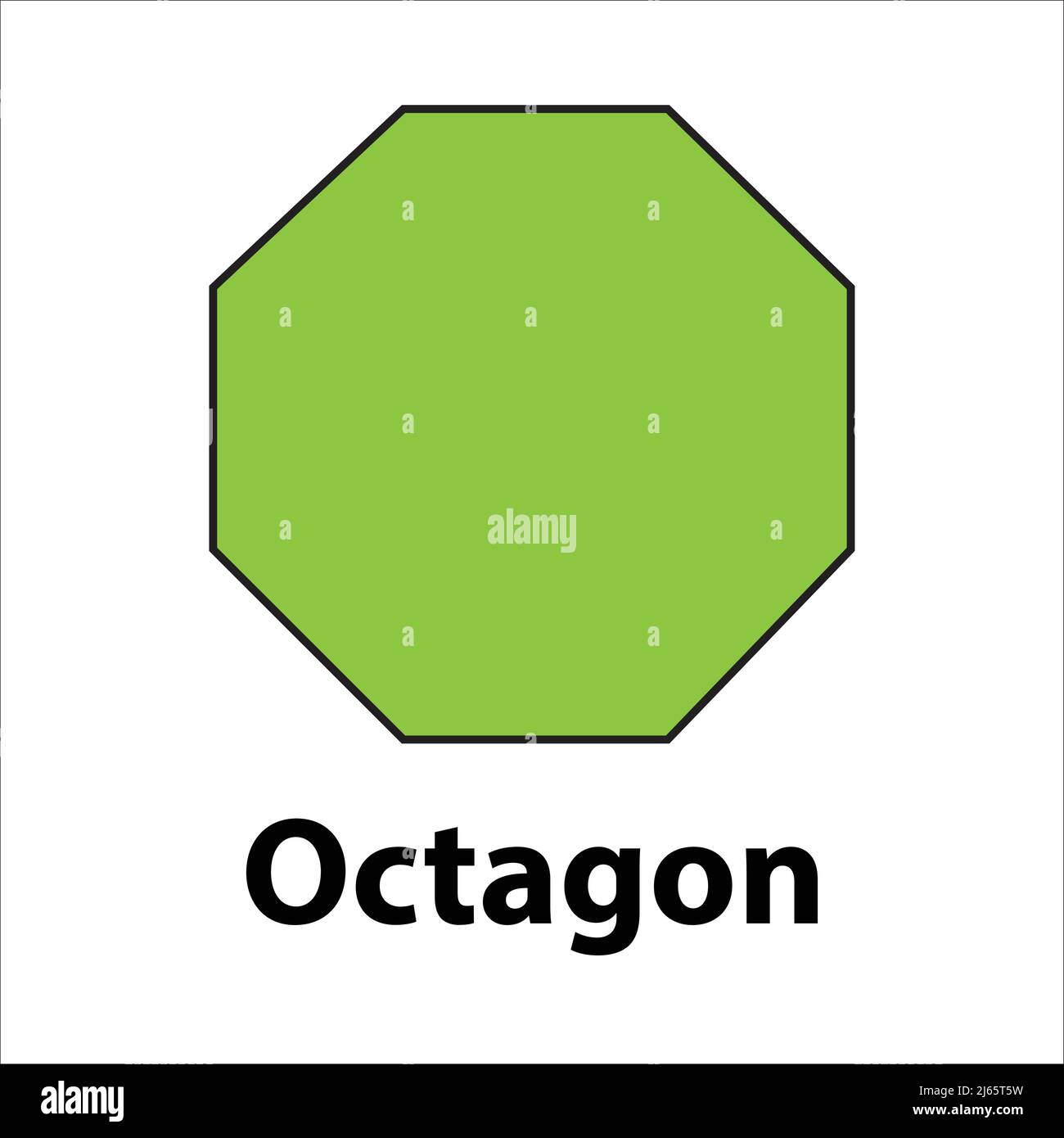 Octagon shape drawing -Fotos und -Bildmaterial in hoher Auflösung – Alamy