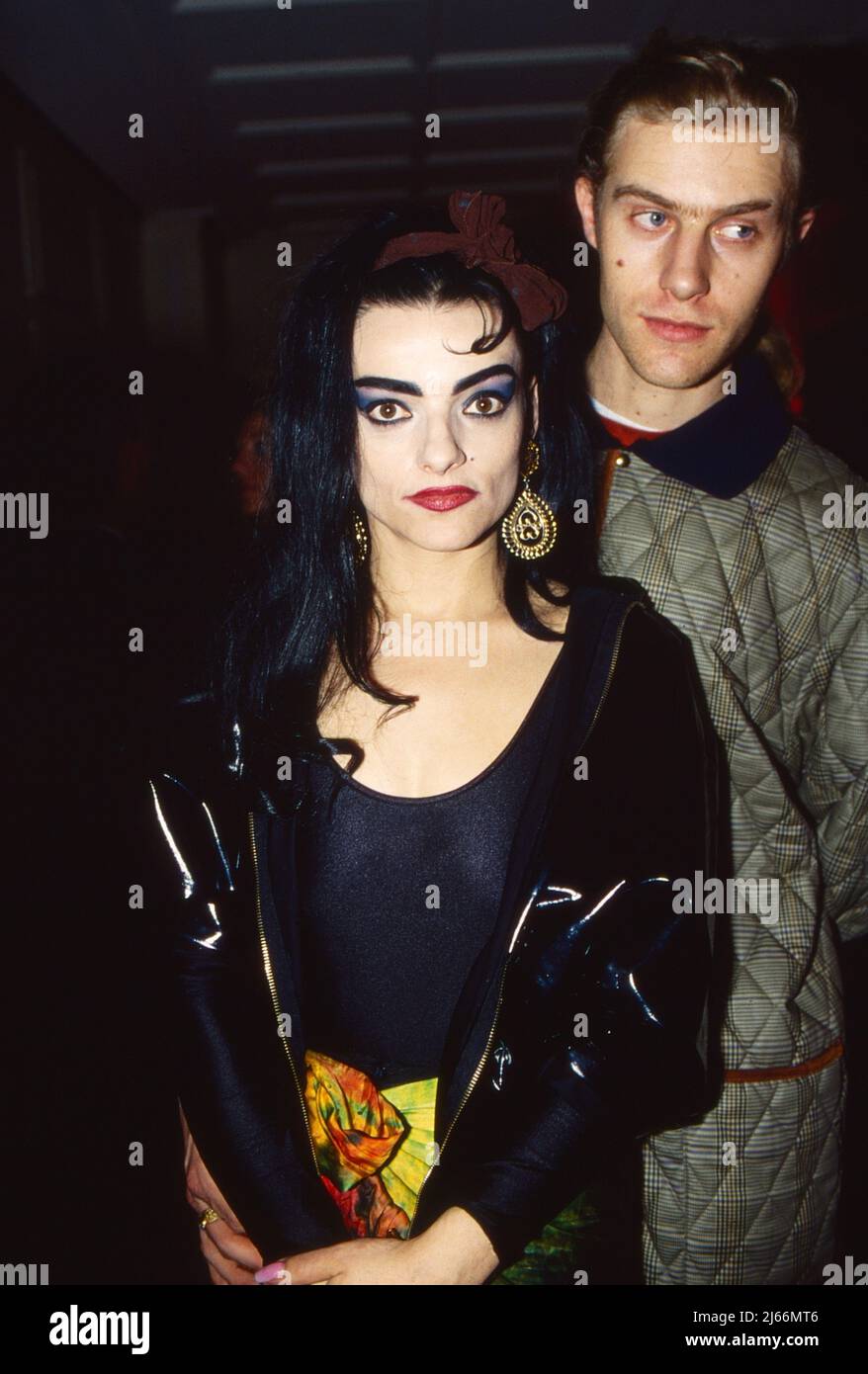 Nina Hagen, deutsche Sängerin und Schauspielerin, mit Ex-Ehemann Franck ...