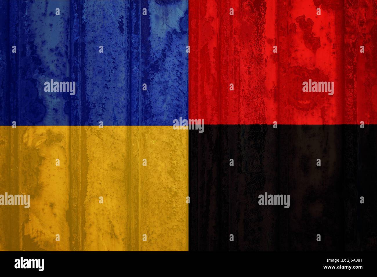 Schwarze und rote flagge ukraine -Fotos und -Bildmaterial in hoher ...