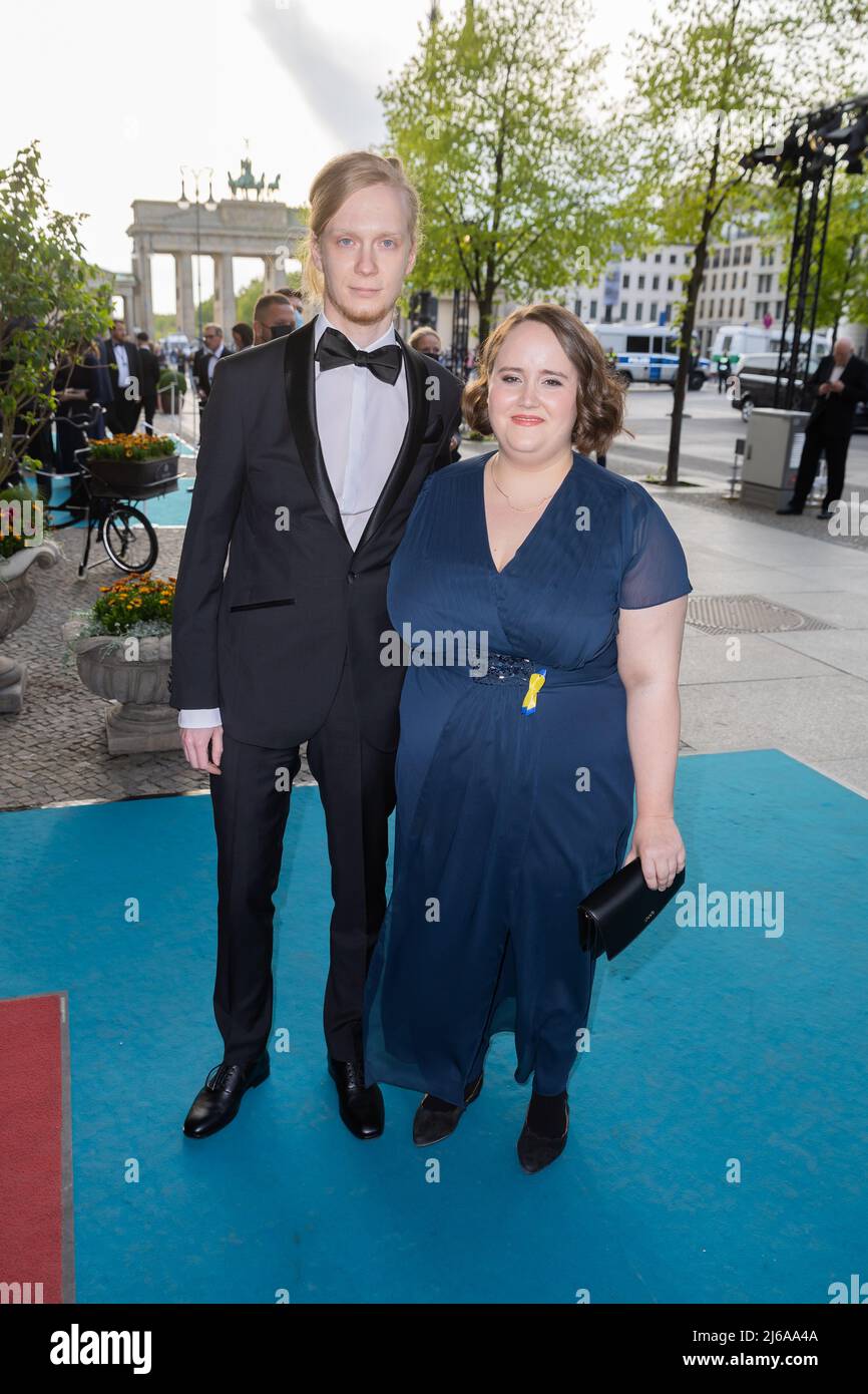 Berlin, Deutschland. 29. April 2022. 29. April 2022, Berlin: Ricarda ...