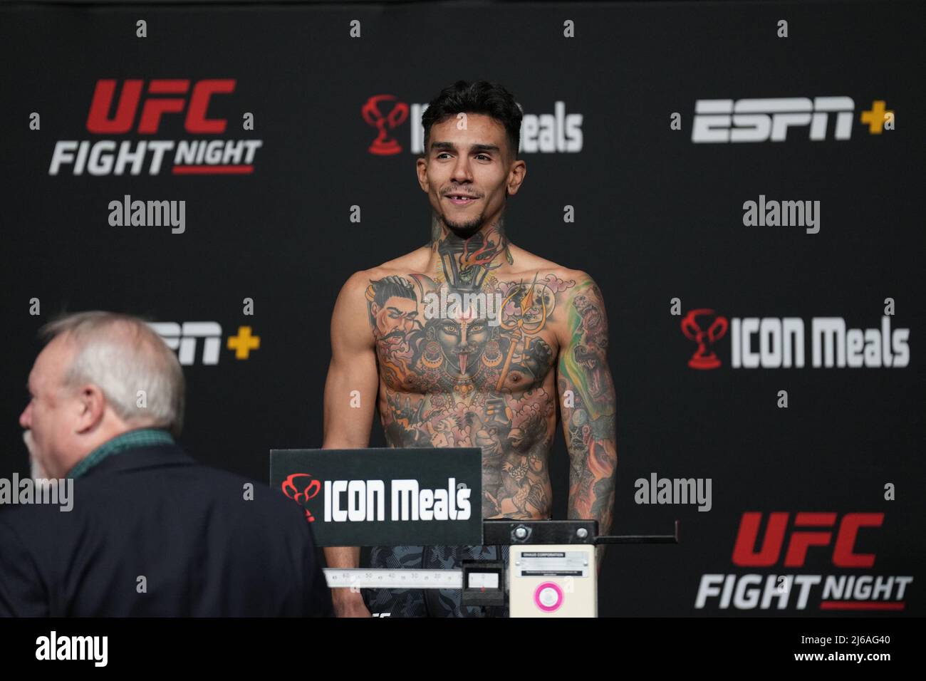 Las Vegas, USA. 29. April 2022. LAS VEGAS, NV - 29. April: Mike Breeden ...