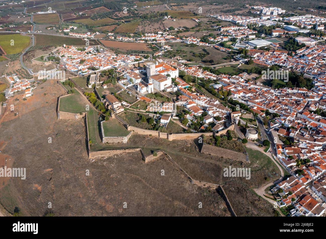 Schloss Estremoz oder Castelo de Estremoz, Estremoz, Portugal ...