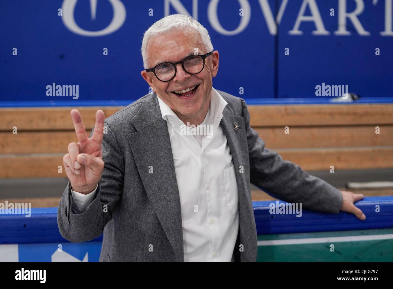01.05.2022, Zug, Bossard Arena, Swiss National League Final Game 7: EV ...