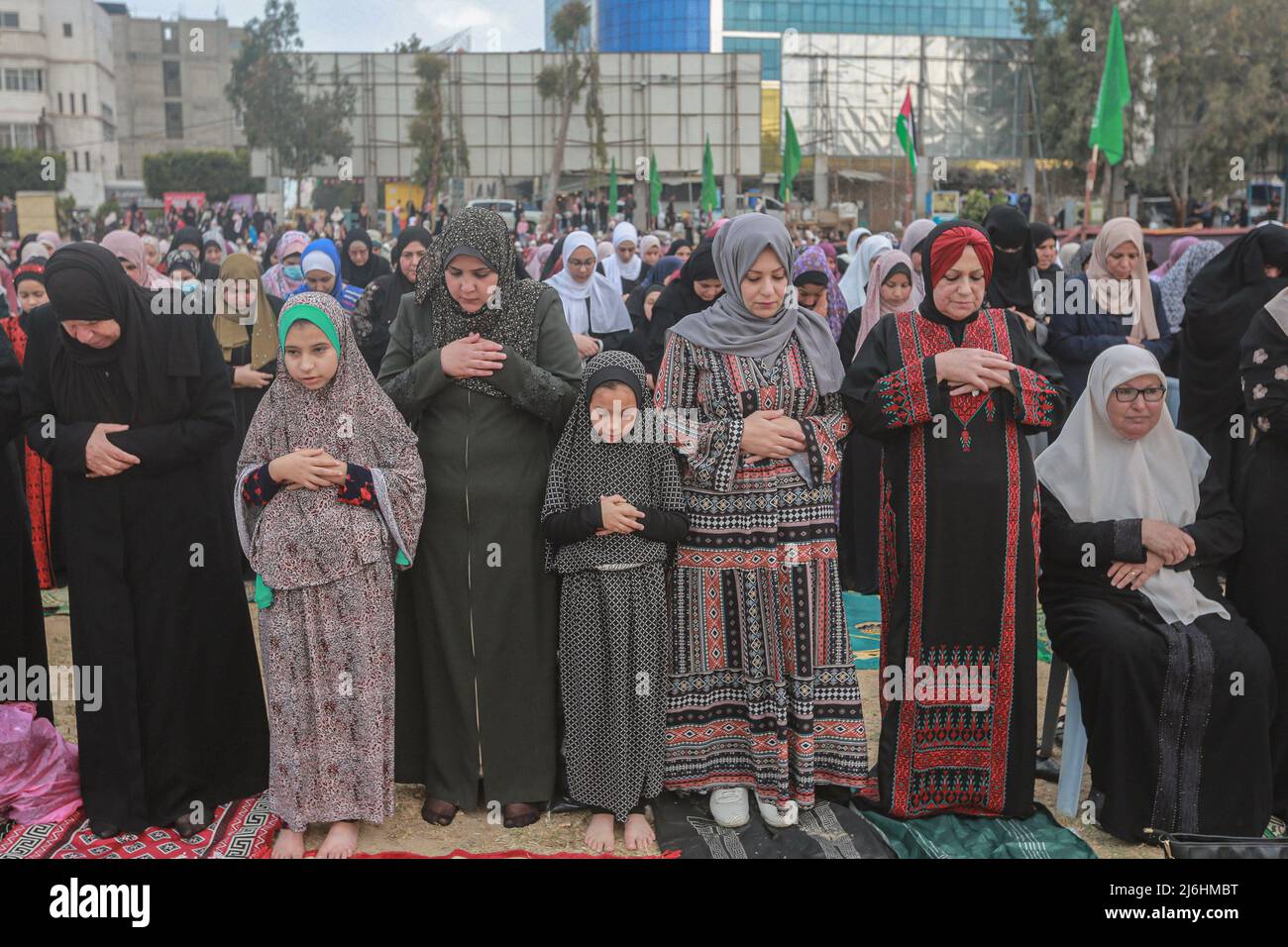 02. Mai 2022, Palästinensische Gebiete, Gaza-Stadt: Palästinensische ...