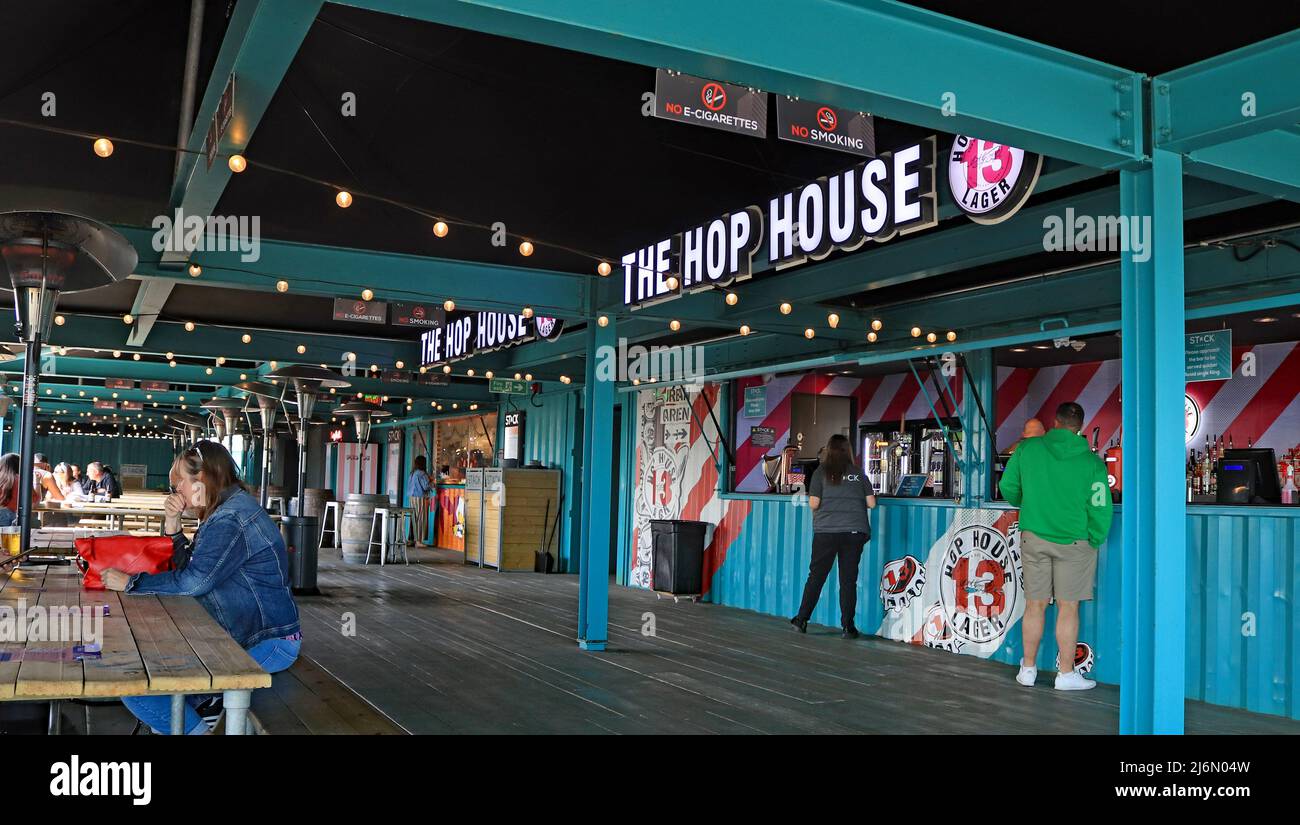 Die Hop House Bar in the Stack, ein Ort zum Essen, Trinken und ...