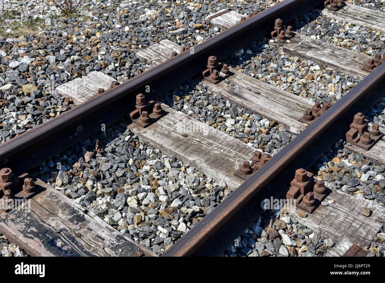 Schmalspurbahn, Gleis, Schmalspur, Spurweite, Eisen, Metall, Schwelle ...