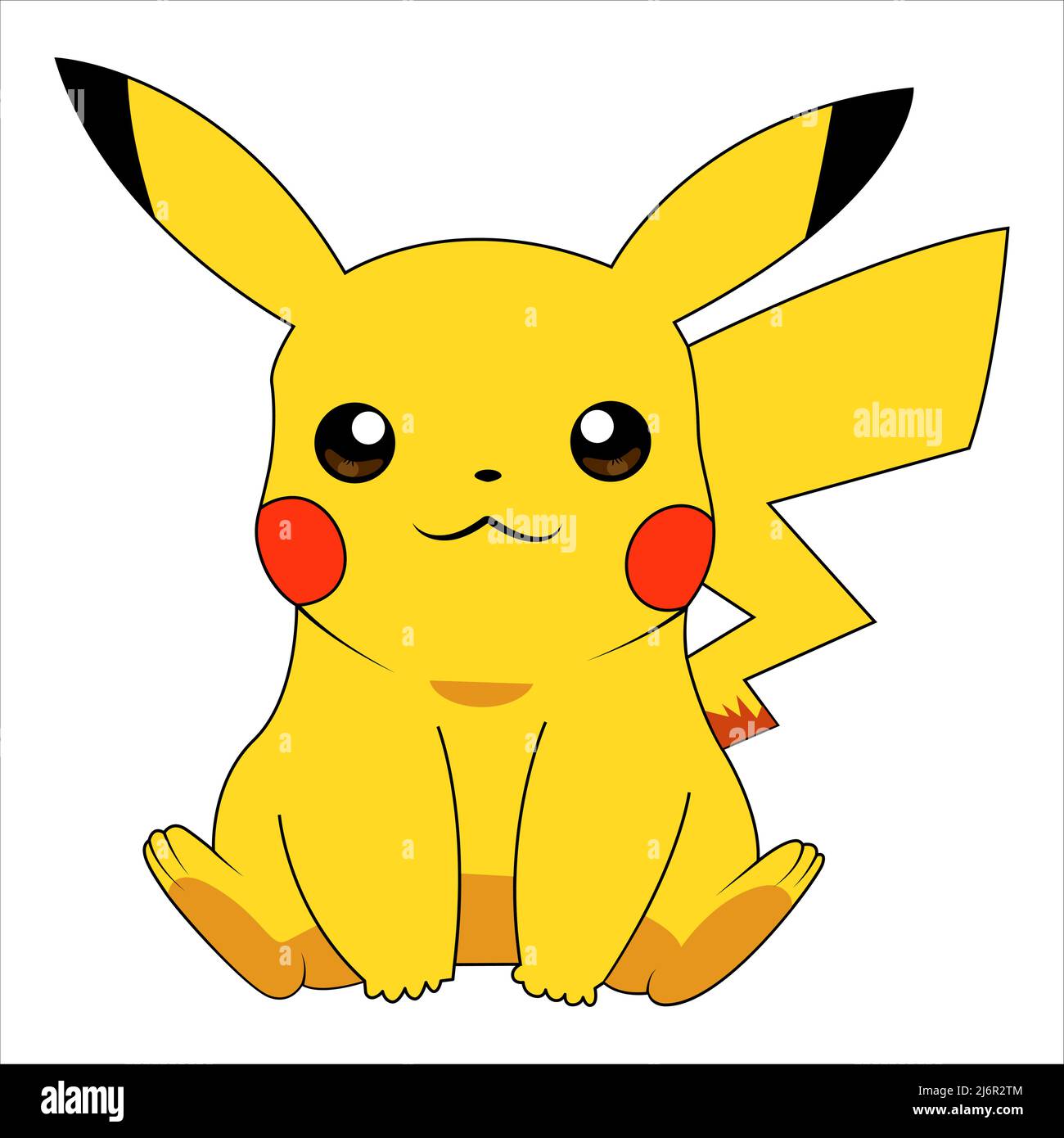 Vinnytsia, Ukraine - 3. Mai 2022: Pikachu Pokemon Charakter ...