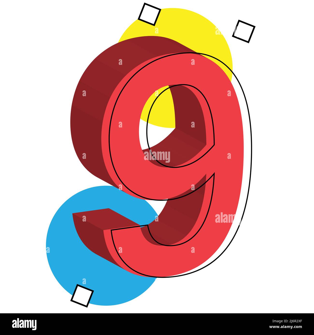 3d numbers background Stock-Vektorgrafiken kaufen - Alamy