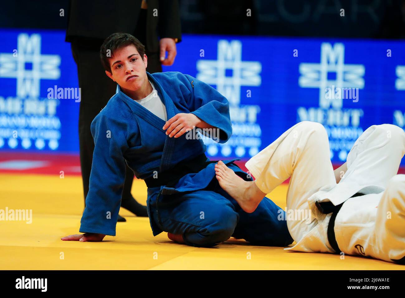 Sofia, Bulgarien, 29.. April 2022. Milica Nikolic aus Serbien tritt bei ...