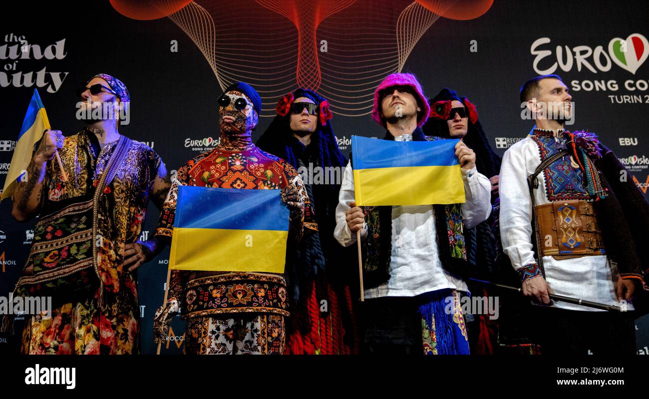 2022-05-04 14:47:13 TURIN - Kalush Orchestra aus der Ukraine spricht ...