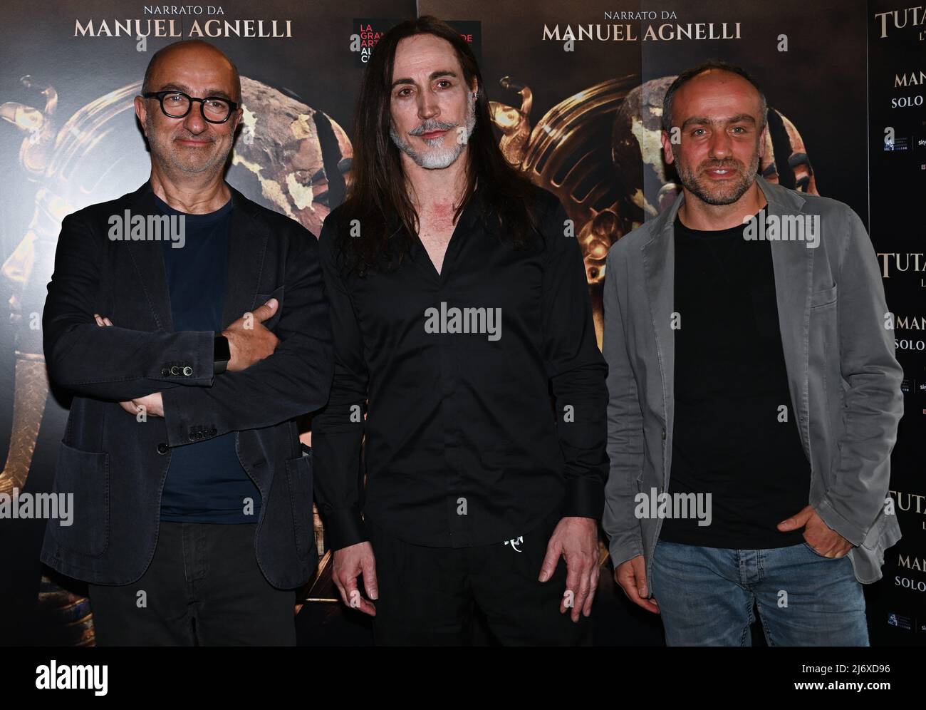 Mailand, Italien Fotocall des Doku-Films TUTANCHAMON. DIE LETZTE ...