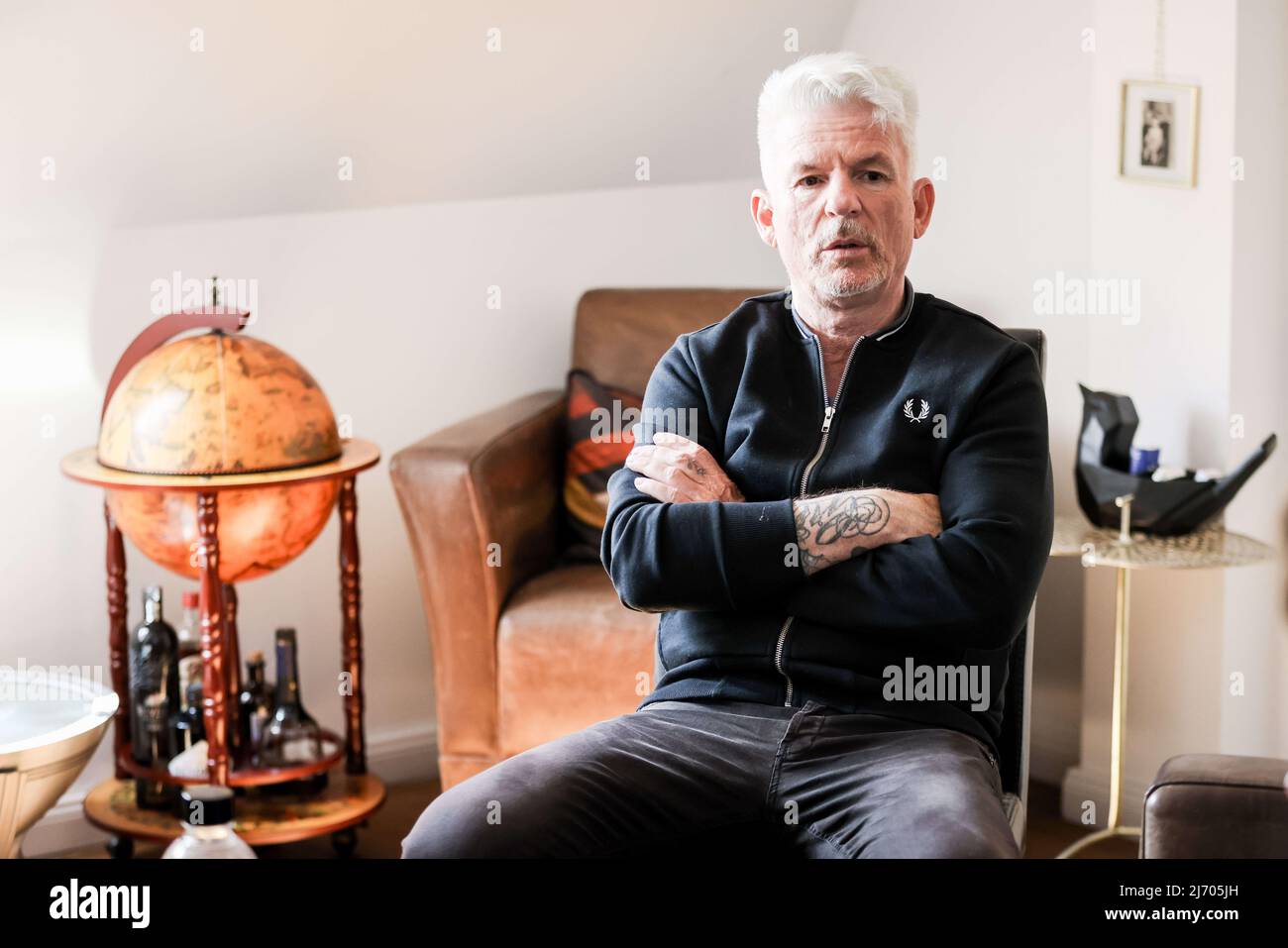 02. Mai 2022, Hamburg: Heinz Strunk, Schriftsteller, fotografiert am ...