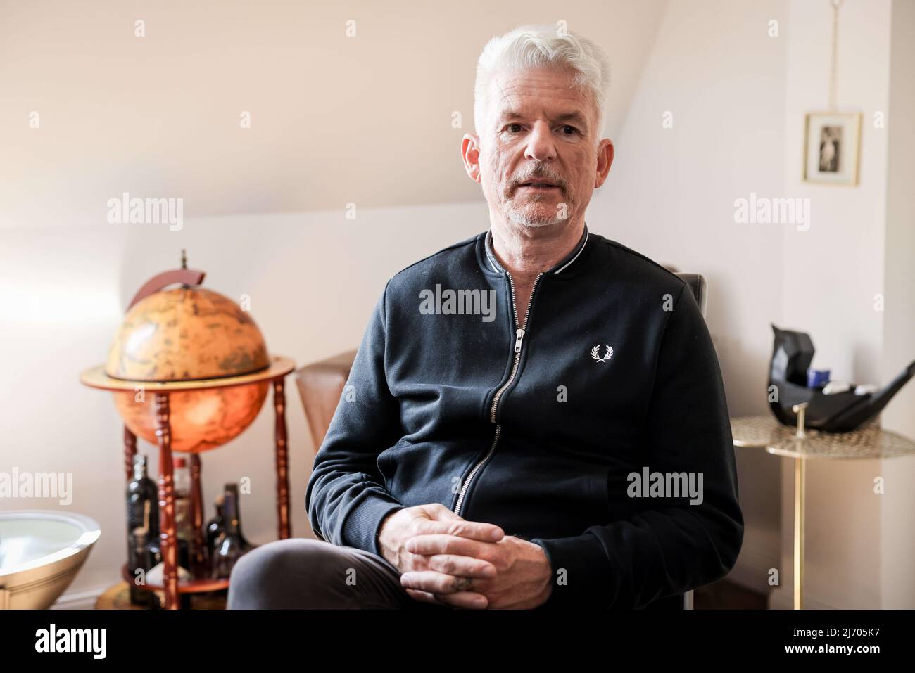 02. Mai 2022, Hamburg: Heinz Strunk, Schriftsteller, fotografiert am ...