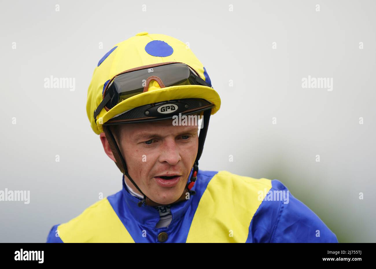 Jockey David Probert beim Boodles May Festival TOTE Chester Cup Day auf ...