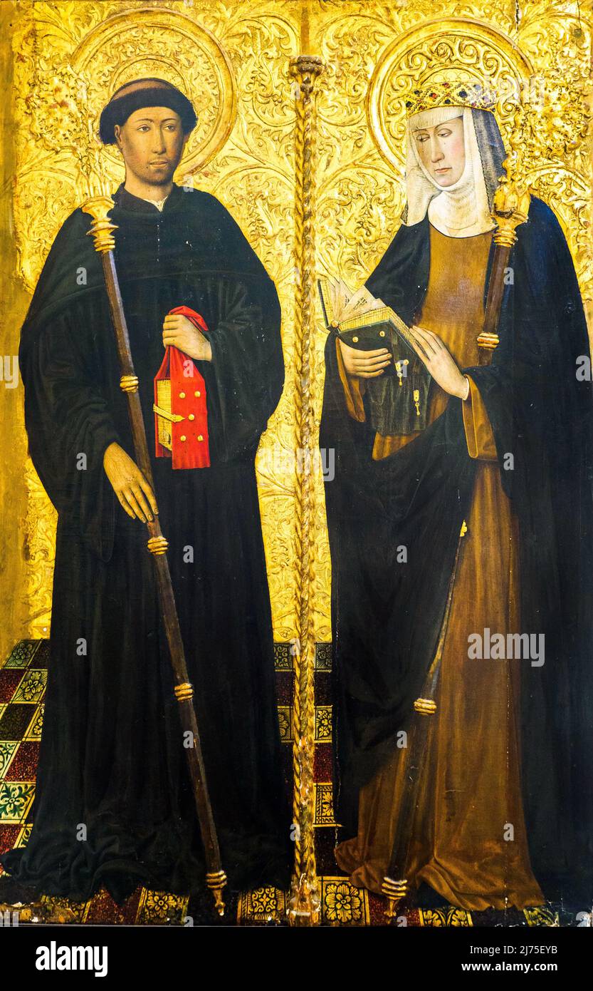 Heilige clara santa clara malerei -Fotos und -Bildmaterial in hoher Auflösung – Alamy