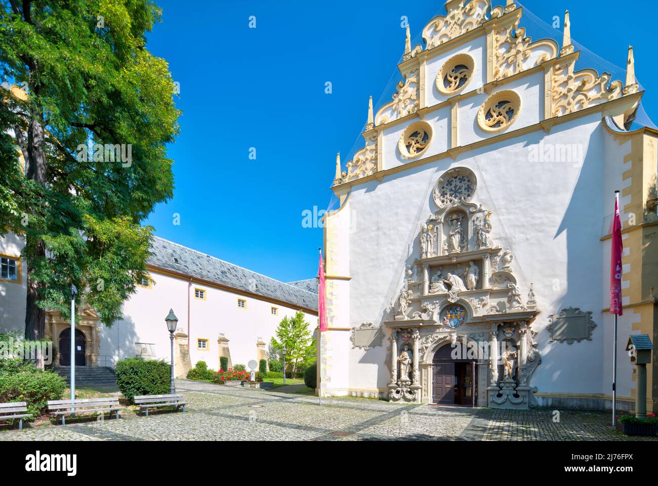 Wallfahrtskirche, Maria im Sand, Dorfblick, Herbst, Architektur ...