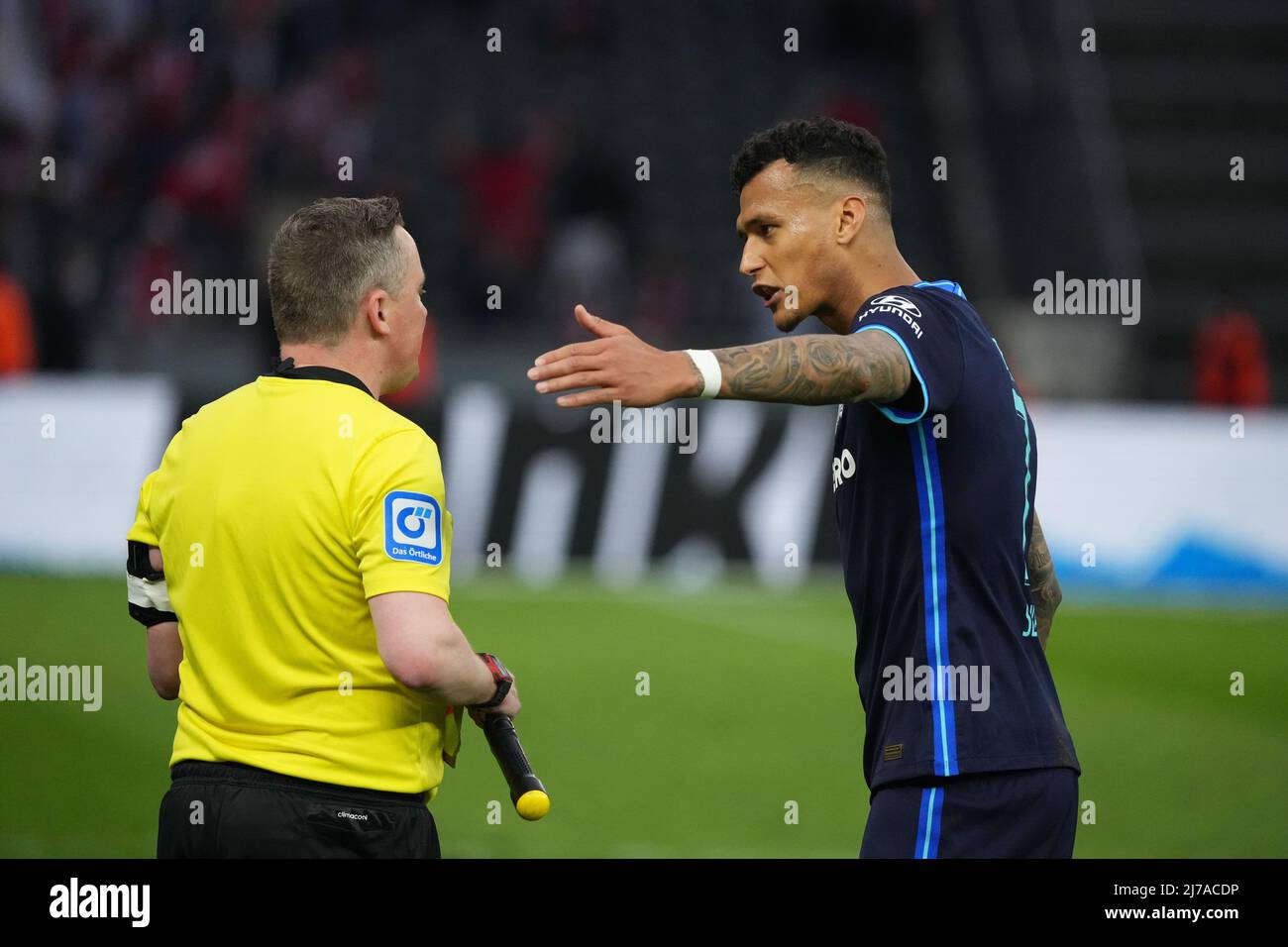07. Mai 2022, Berlin: Fußball: Bundesliga, Hertha BSC - FSV Mainz 05 ...