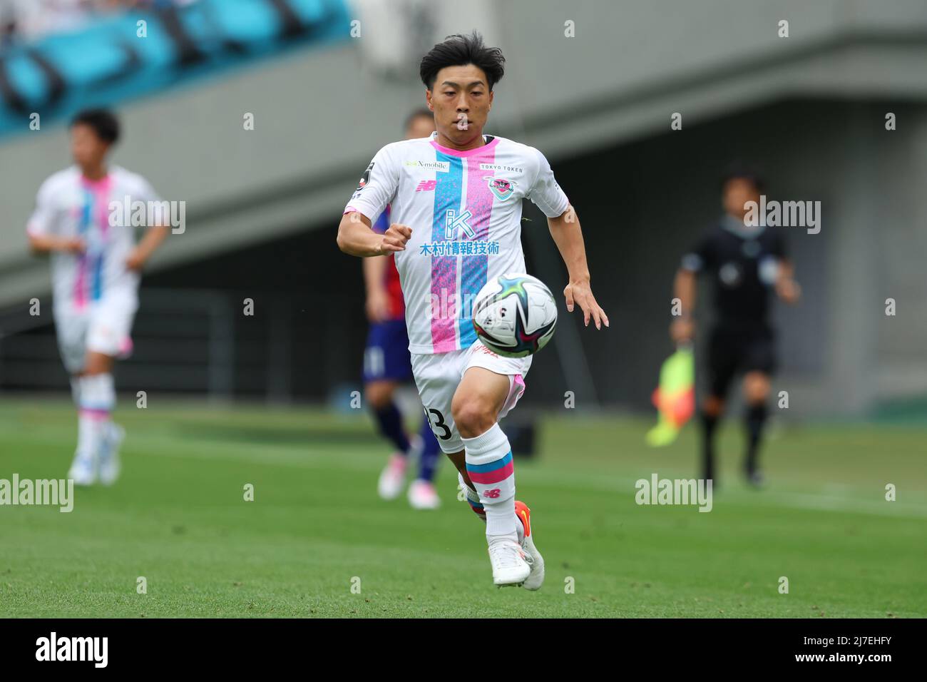 Tokio, Japan. 08/05/2022, Taichi Kikuchi (Sagan), 8. MAI 2022 - Fußball ...