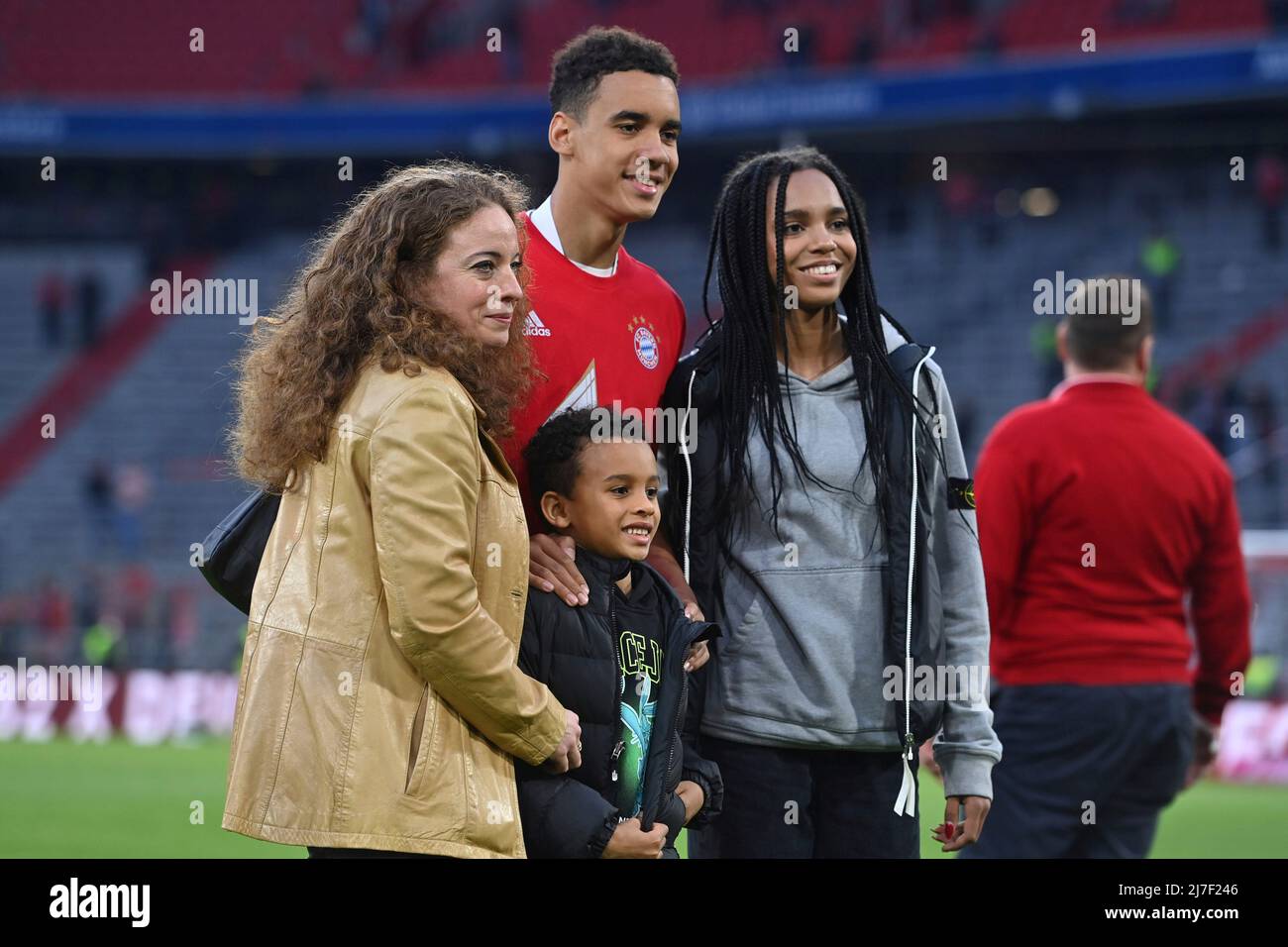 München, Deutschland. 08.. Mai 2022. Jamal MUSIALA (FC Bayern München ...