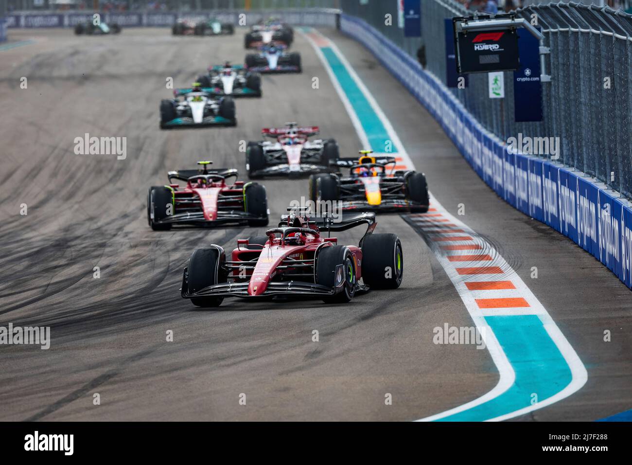#16 Charles Leclerc (MCO, Scuderia Ferrari), F1 Grand Prix von Miami ...