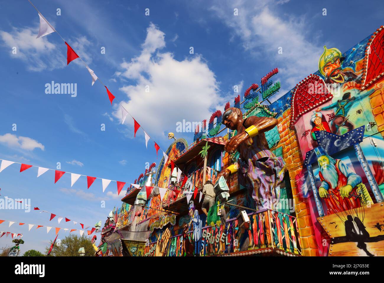 Spaß, Nürnberg Volksfest, Nürnberg, Volksfest, Party, Freude, Feier ...