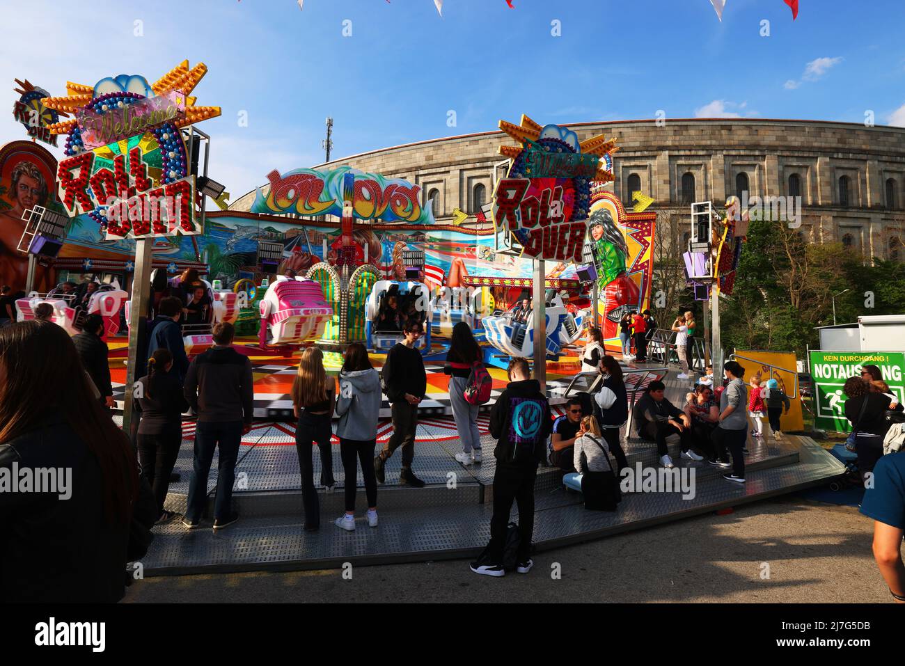 Spaß, Nürnberg Volksfest, Nürnberg, Volksfest, Party, Freude, Feier ...