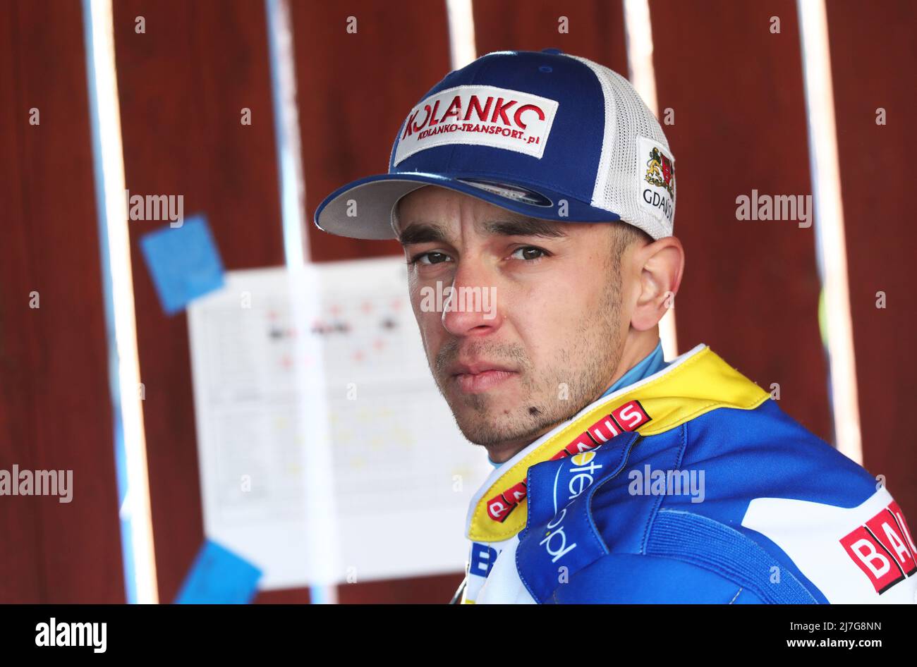 Jakub Jamrog, Piraterna, im Speedway-Match in der Elite Series zwischen ...