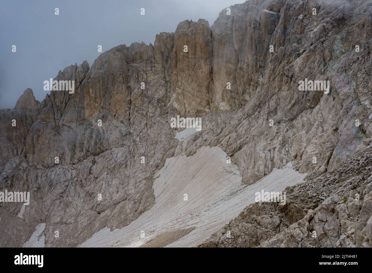 Gran Sasso von Italien. Es ist das höchste Bergmassiv des kontinentalen ...