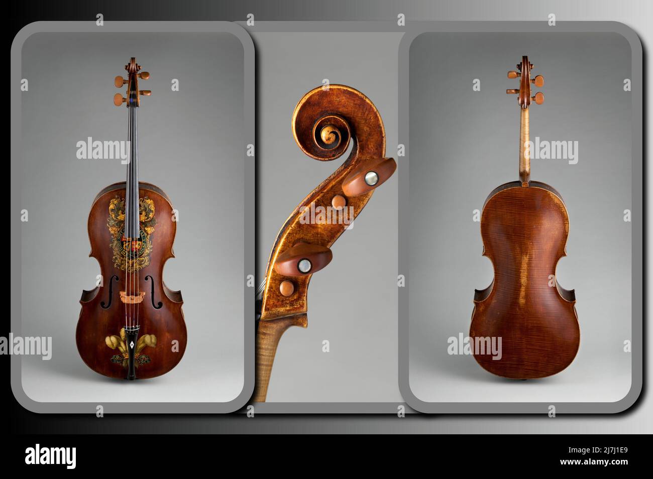 Royal George Cello, dieses schöne Instrument wurde von George IV, König ...