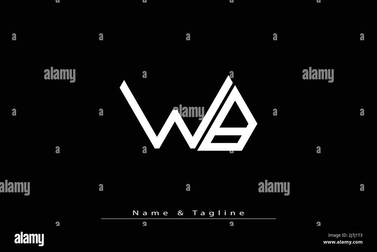 Wb alphabet -Fotos und -Bildmaterial in hoher Auflösung – Alamy