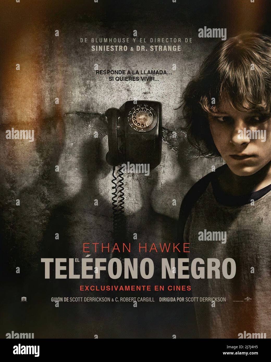 DAS SCHWARZE TELEFON, (alias EL TELEFONO NEGRO), Poster auf Spanisch ...