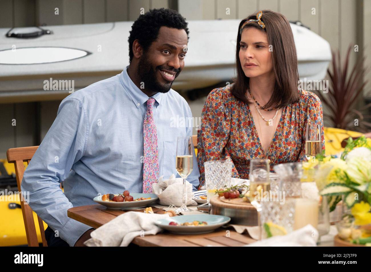 GRACE UND FRANKIE, von links: Baron Vaughn, Lindsey Kraft, The Horrible ...