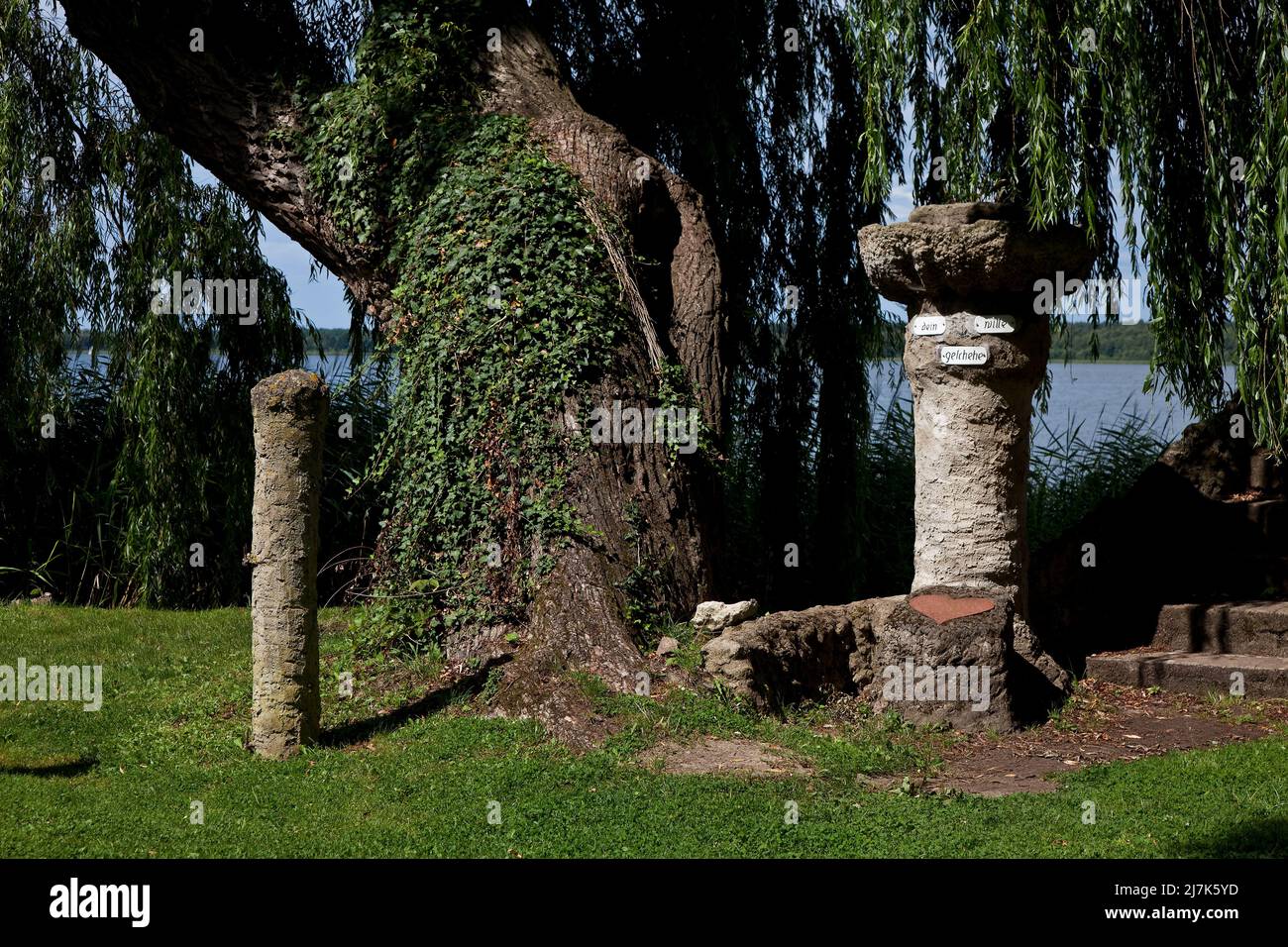 Arendsee Altmark gustav-nagel-Areal 87756 Reste des Seetempels 1917-30 ...