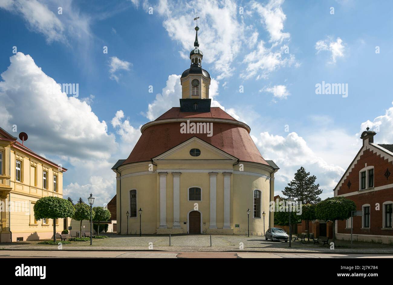 Oranienbaum Ldkr Lutherstadt Wittenberg Bildnr 2032 Stadtkirche erb als ...