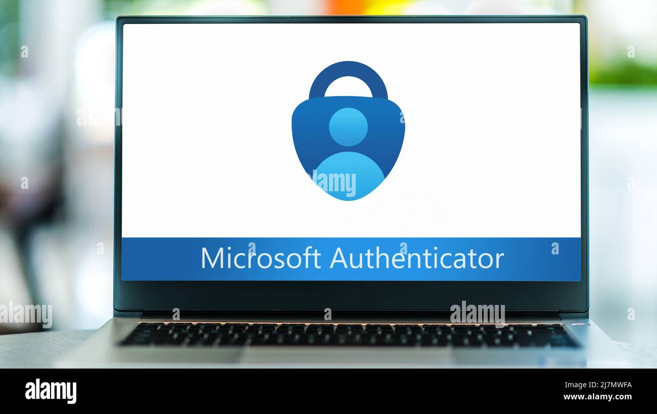 Microsoft authenticator app -Fotos und -Bildmaterial in hoher Auflösung ...