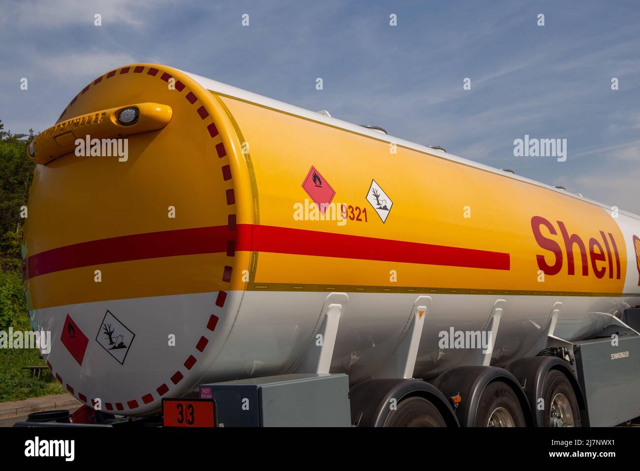 Shell Truck Stockfotos und -bilder Kaufen - Alamy