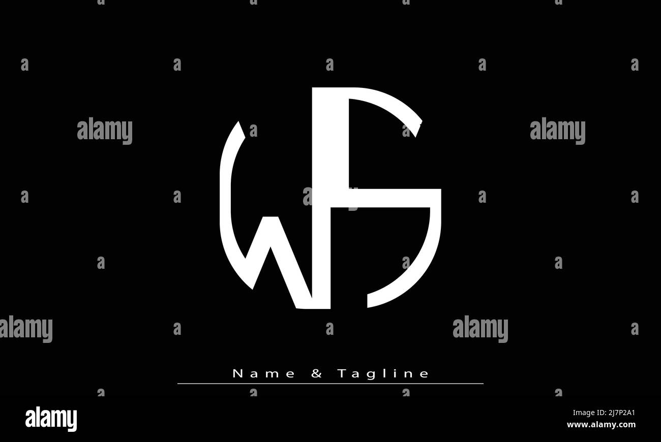 Ws alphabet Stock-Vektorgrafiken kaufen - Alamy
