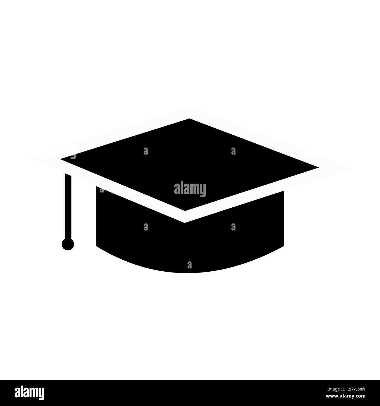 Diploma icon black background white Stock-Vektorgrafiken kaufen - Alamy