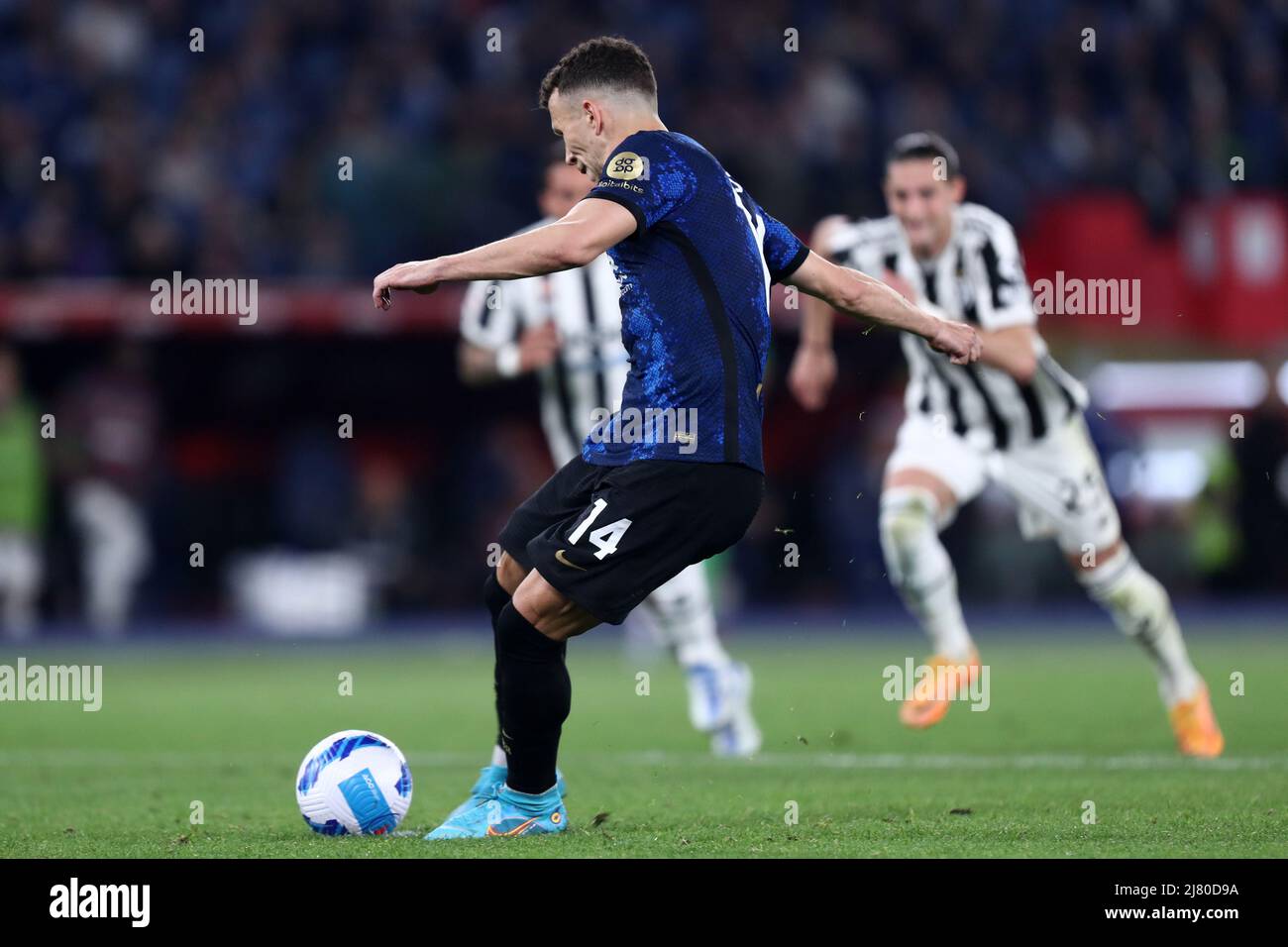 Rom, Italien. Am 11. Mai 2022 erzielt Ivan Perisic vom FC ...