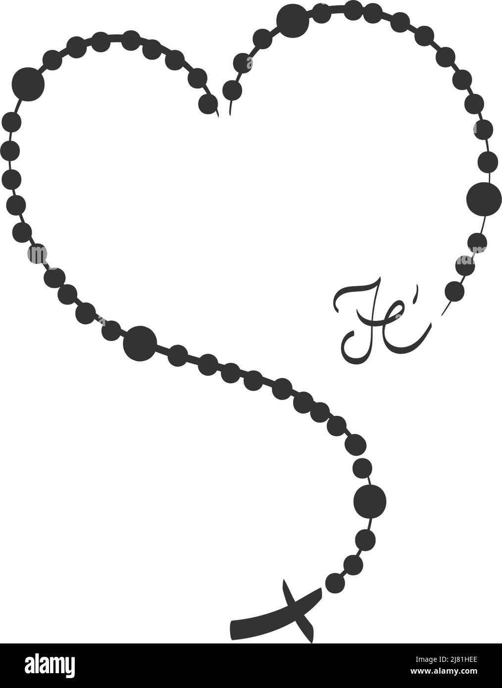 Kirche unserer frau vom rosenkranz Stock-Vektorgrafiken kaufen - Alamy