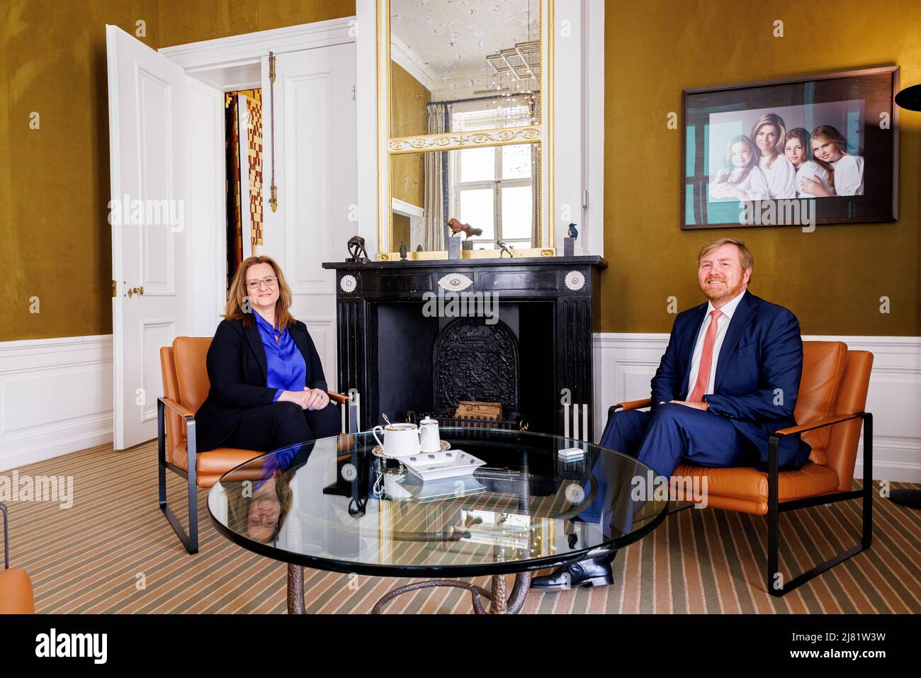 2022-05-12 08:58:13 DEN HAAG - König Willem-Alexander empfängt ...