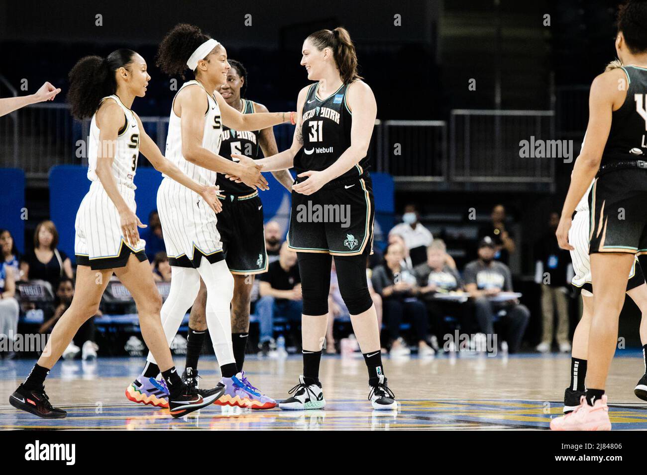 Chicago, Illinois, USA: 11. Mai 2022, die ehemalige Chicago Sky ...